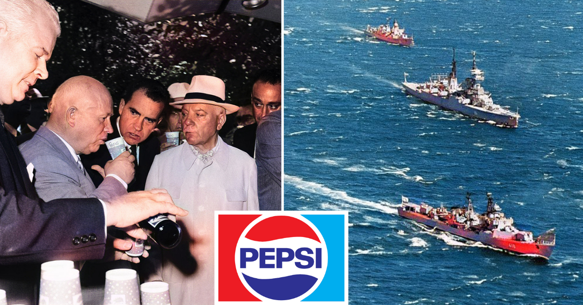 Pepsi Once Had the 6th Largest Navy In the World