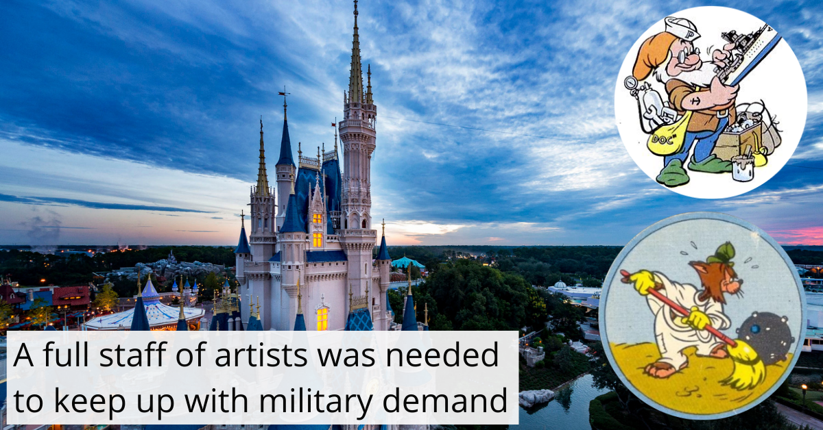 Disney Drew 1,200 Military Insignia To Keep Up With Demand During WWII