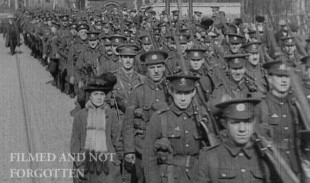 WWI Footage Released Showing Soldiers March Off To War | War History Online