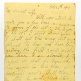 Poignant Letter To Wife Found In Pocket Of WWI Soldier Killed In Action ...