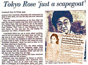 Tokyo Rose - The Traitor From Tokyo - Convicted AND Pardoned | War ...