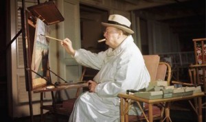 Winston Churchill, the man who loved to play with colors: | War History ...