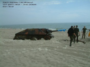 Images of the Hetzer pulled from the Gulf of Gdansk in 2007! | War ...