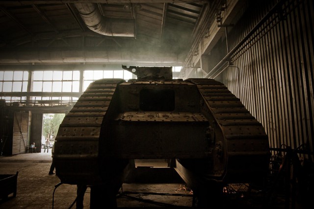 Did you know that the Ukraine has TWO Mark V tanks?? | War History Online