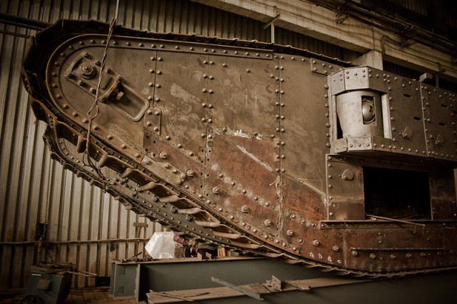 Did you know that the Ukraine has TWO Mark V tanks?? | War History Online