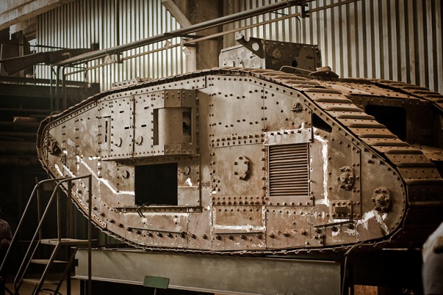 Did you know that the Ukraine has TWO Mark V tanks?? | War History Online