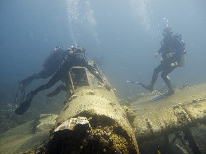 Pacific Plane Wrecks, Amazing pictures of Abandoned WWII planes | War ...