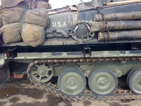 A ton of pictures from behind the scenes of the Fury film set | War ...