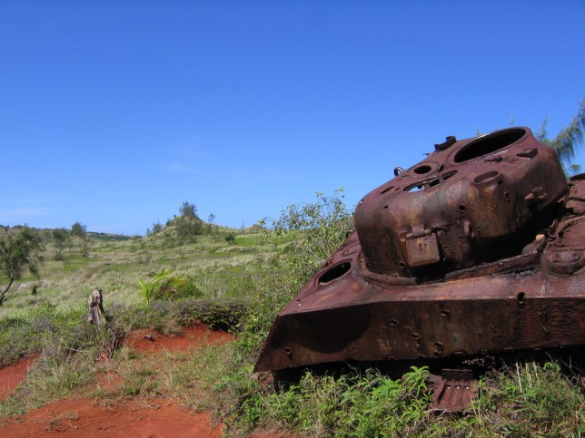 Pacific Tank Wrecks - 12 Amazing Images of Pacific Battle Relics | War ...