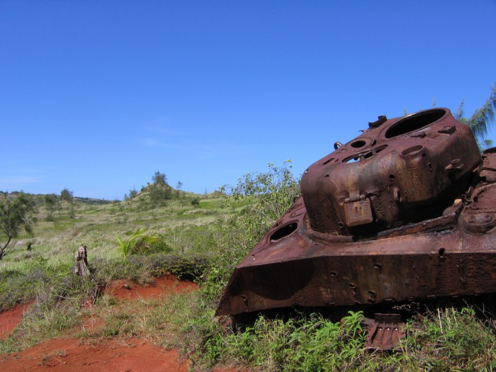 Pacific Tank Wrecks - 12 Amazing Images of Pacific Battle Relics | War ...