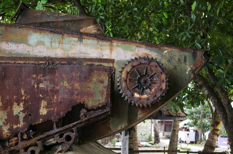 Pacific Tank Wrecks - Amazing Images of Surviving Battle Relics in the ...