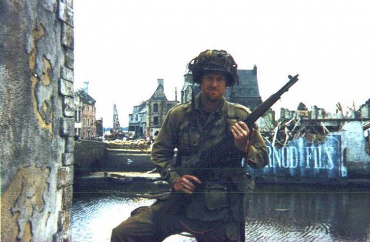28 images of behind the scenes from the film Saving Private Ryan | War ...
