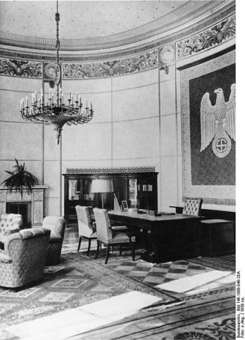 The New Reich Chancellery, a look in Hitlers center of Power | War ...