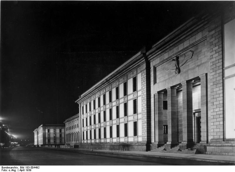The New Reich Chancellery, a look in Hitlers center of Power | War ...