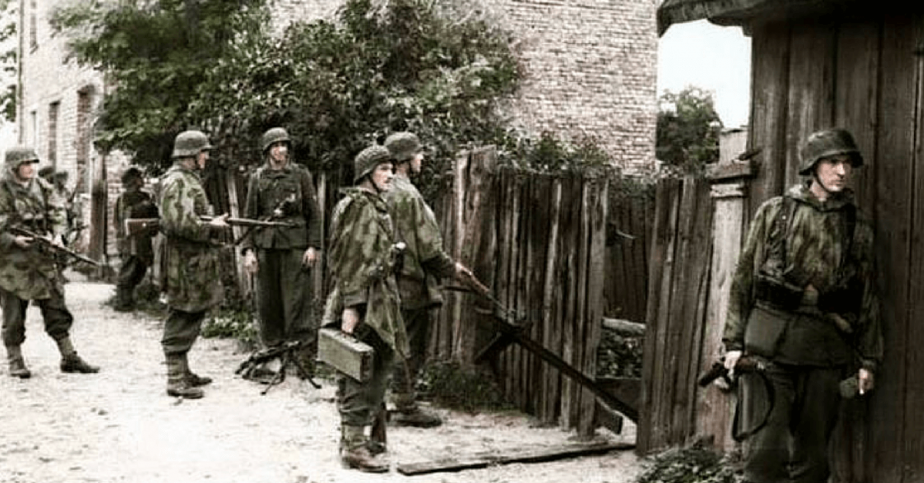 Watch This Rare WW2 German Combat Footage - In Color! | War History Online