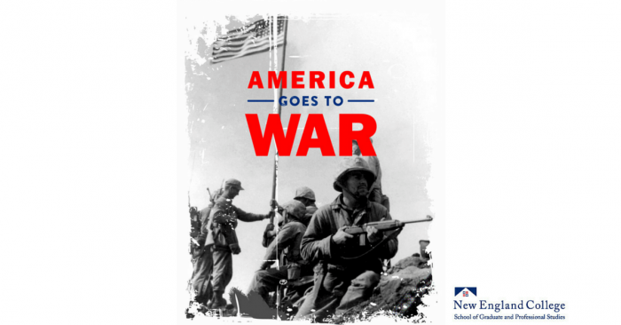 America goes to WAR - Incredible infographic by the New England Collage