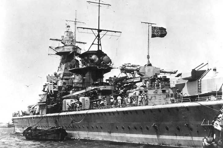 Pictures: Life and Death of the German Heavy Cruiser Admiral Graf Spee ...