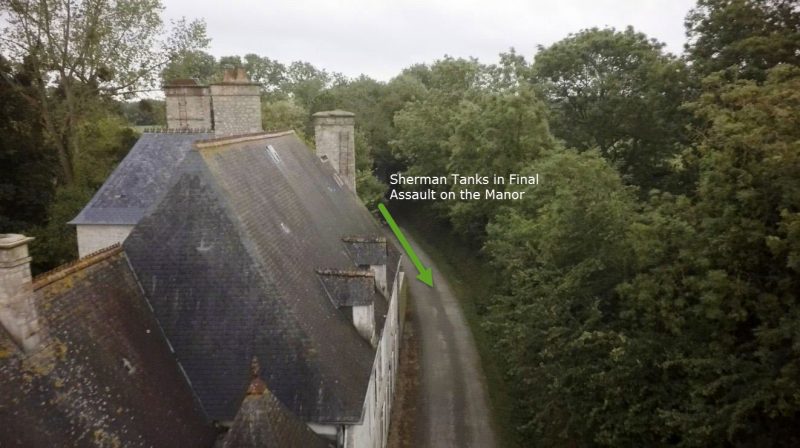Brecourt Manor - The Famous Band of Brothers battle - From the Air ...