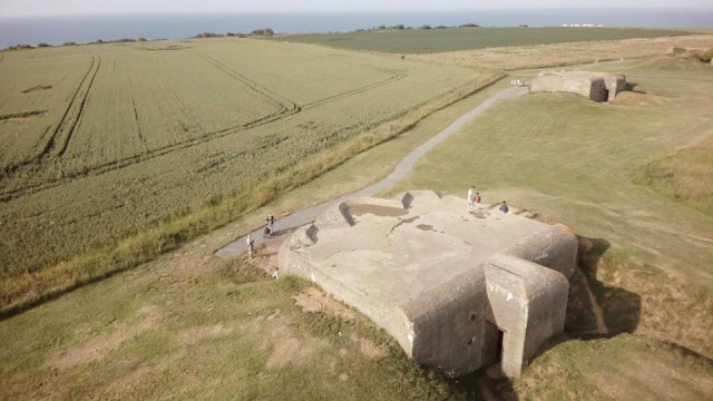 Normandy as you have never seen it before. Drone images of iconic ...