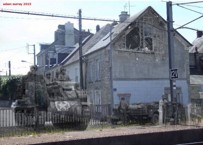 Ghosts of Time: 10 Incredible Pictures of Normandy 1944 and Now Combined!
