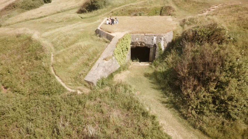 Normandy as you have never seen it before. Drone images of iconic ...