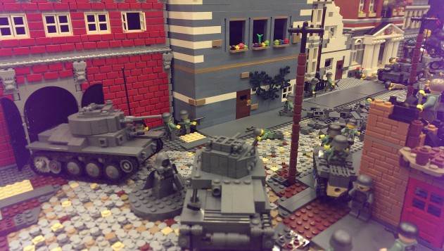 When Boys Grow Up: Massive WWII Dioramas Built With Lego | War History ...