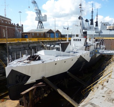World War One battle ship, the HMS M33, restored and open to public ...