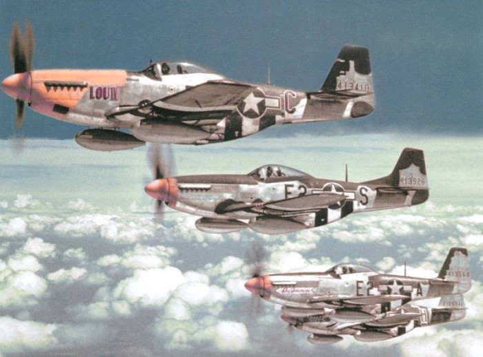 20 Spectacular WWII Color Images Of The P-51 Mustang | War History Online