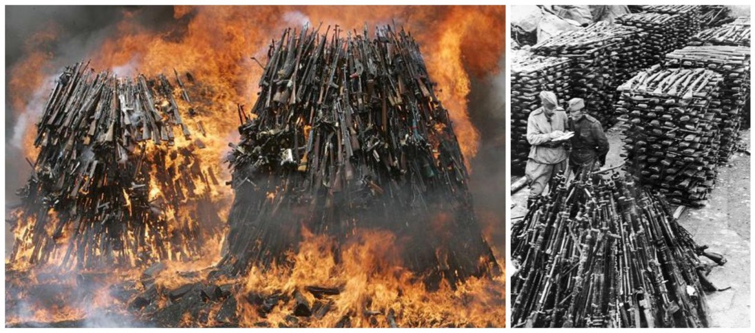 Collectors, ready to cry? What happens to weapons after war.... | War ...