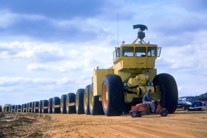 The Gigantic 180 Meter Long US Army Land Trains Of The 1950s | War ...