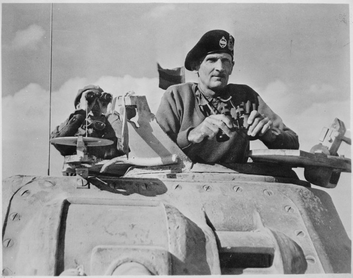 Legendary British WW2 Field Marshal Montgomery - "Indomitable in ...