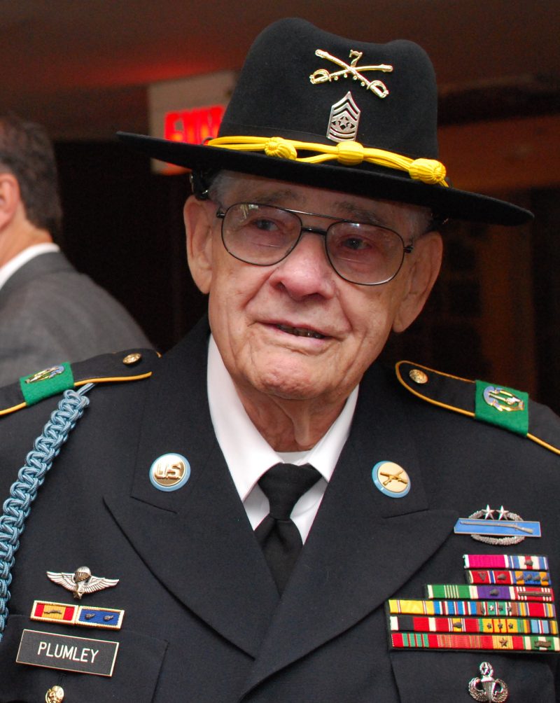 Sergeant Major Basil L. Plumley Was A Veteran of 3 Wars, Became Famous ...