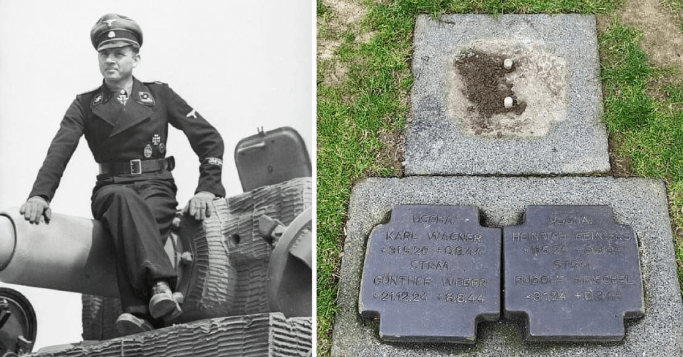 Waffen SS Tank Commander Michael Wittmanns Gravestone Stolen | War ...