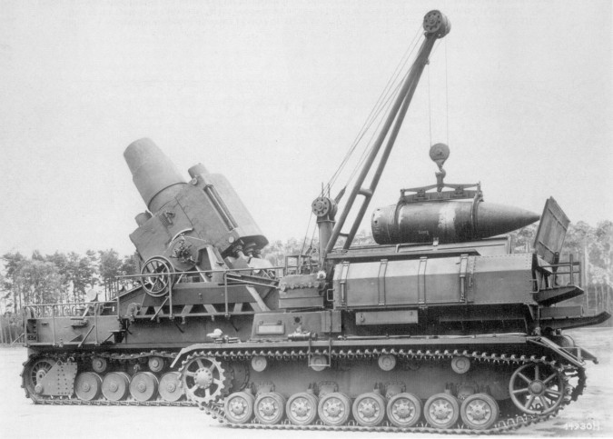The MASSIVE 60cm German Siege Mortar Karl | War History Online
