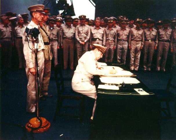 The Surrender of Japan Aboard the USS Missouri | War History Online