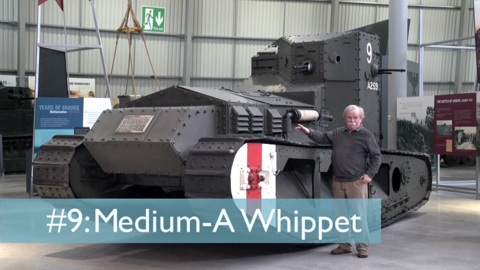 WATCH: Tank Chats #9 Whippet - Medium A | War History Online
