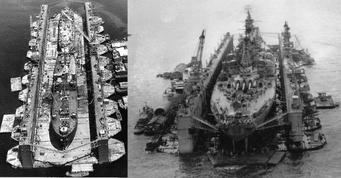 The Massive Floating Dry Docks of the US Pacific Fleet That Could Carry ...