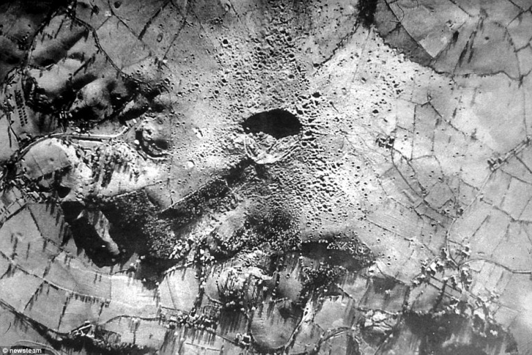 Hanbury Crater: Britain's biggest WWII explosion site 71 years on | War ...