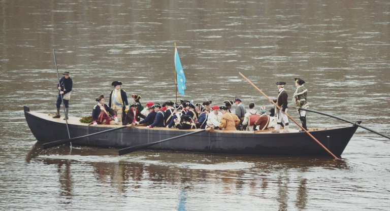 Delaware River Crossing Celebrated by 63rd Year Re-Enactment | War ...