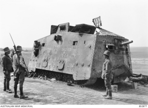Mephisto - Rare WWI German tank exhibited in Australia | War History Online