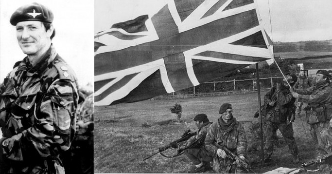 VC: Killed Leading The Assault On Argentines at Goose Green - Lt ...