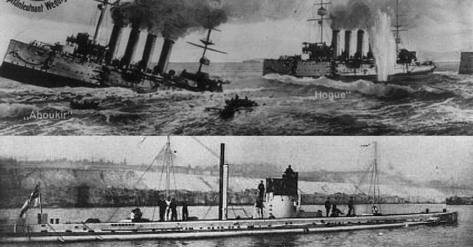 The Dawn Of The Submarine: German U-9 Sank 3 British Cruisers in 90 ...