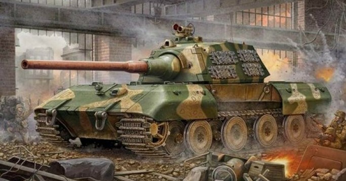 The Partly Completed Super Heavy Tank: The E-100 Tiger-Maus | War ...