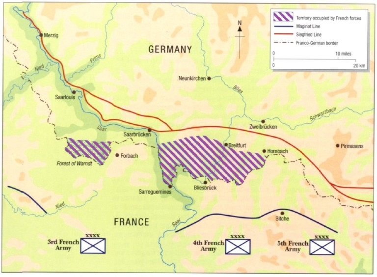 The French Army Invaded Germany in 1939 To Support The Polish | War ...
