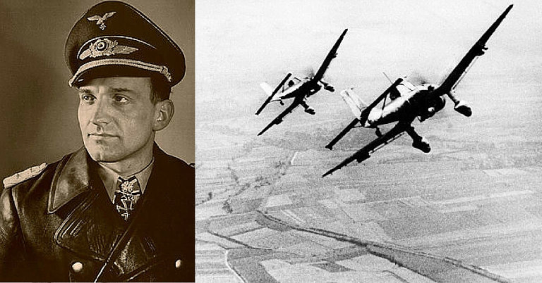 The Day That Stuka Pilot Hans Ulrich Rudel Sank The Soviet Battleship ...