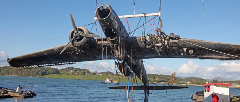Epic: Recovering The Last Luftwaffe Float Plane From A Fjord In Norway ...