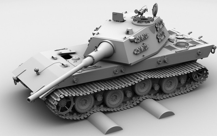 The Partly Completed Super Heavy Tank: The E-100 Tiger-Maus | War ...