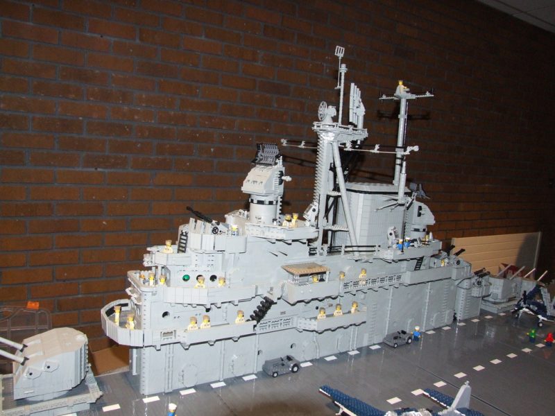 This Lego Aircraft Carrier Is Massive - Check Out The Pictures | War ...