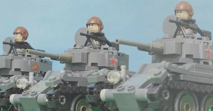 Awesome Lego Movie: Nazi German Invasion of the Soviet Union | War ...
