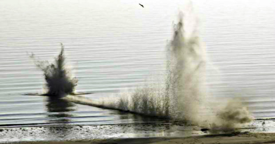 Sussex Coast: Vintage Shell Found, Blown Up in a Controlled Explosion ...
